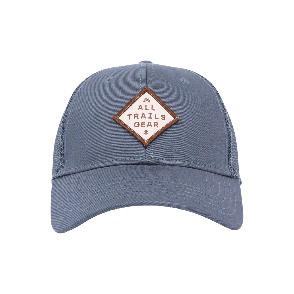 AllTrails Gear Badge Hat - Navy Grey – AllTrails Gear Shop